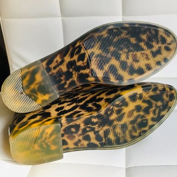 J. Crew | Shoes | Jcrew Chelsea Cheetah Print Rubber Boots | Poshmark